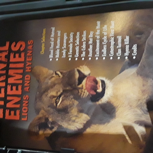 Other | National Geographic Eternal Enemies Lions Hyenas Dvd Bundle ...